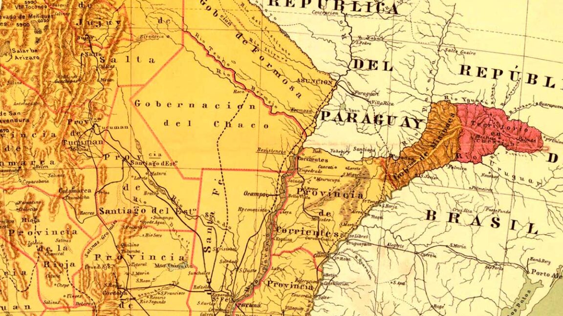Plano de la Colonia General Roca – 1885 - VIEJOS MAPAS
