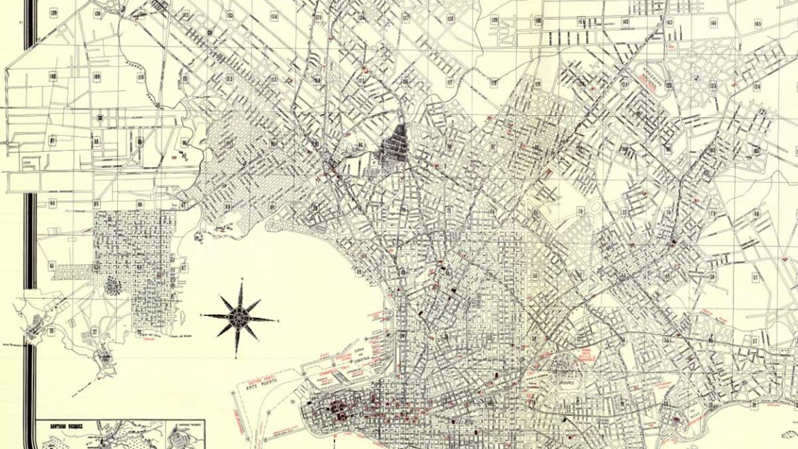 Plano de la Plaza Militar de la Colonia del Sacramento (Uruguay) – 1777 ...